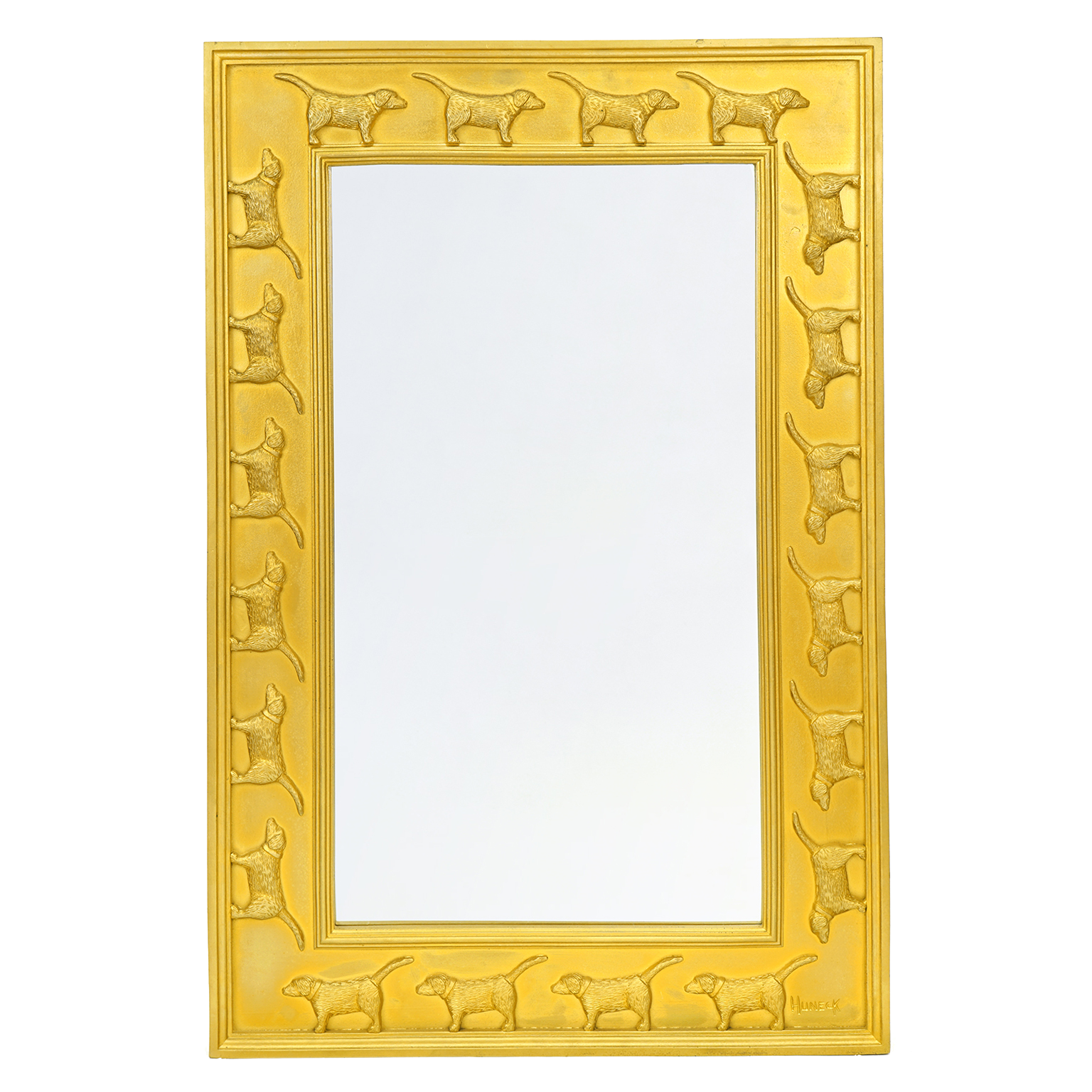 #21144 - Stephen Huneck Labrador Retriever Mirror