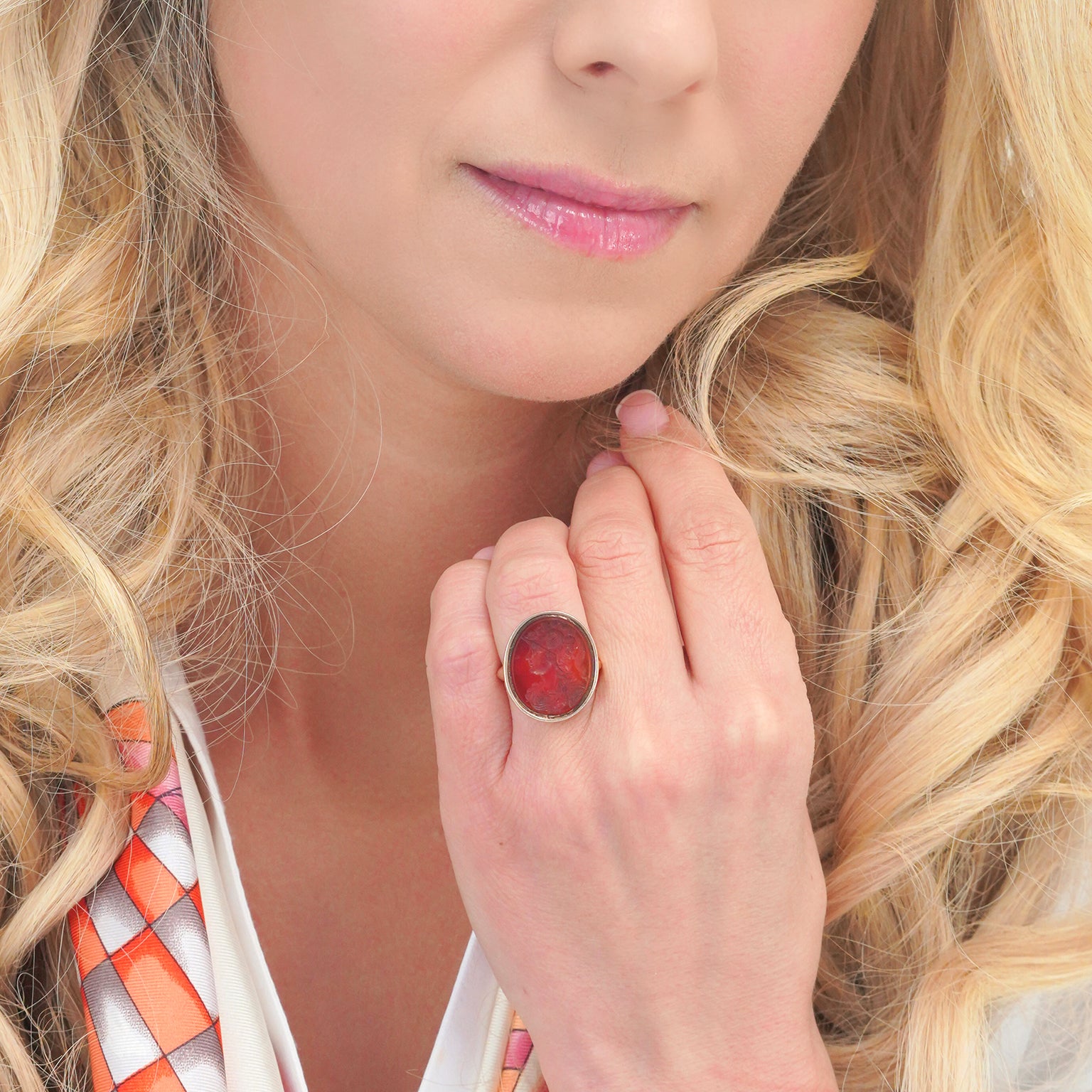 #25397 - Victorian Classical Intaglio Ring