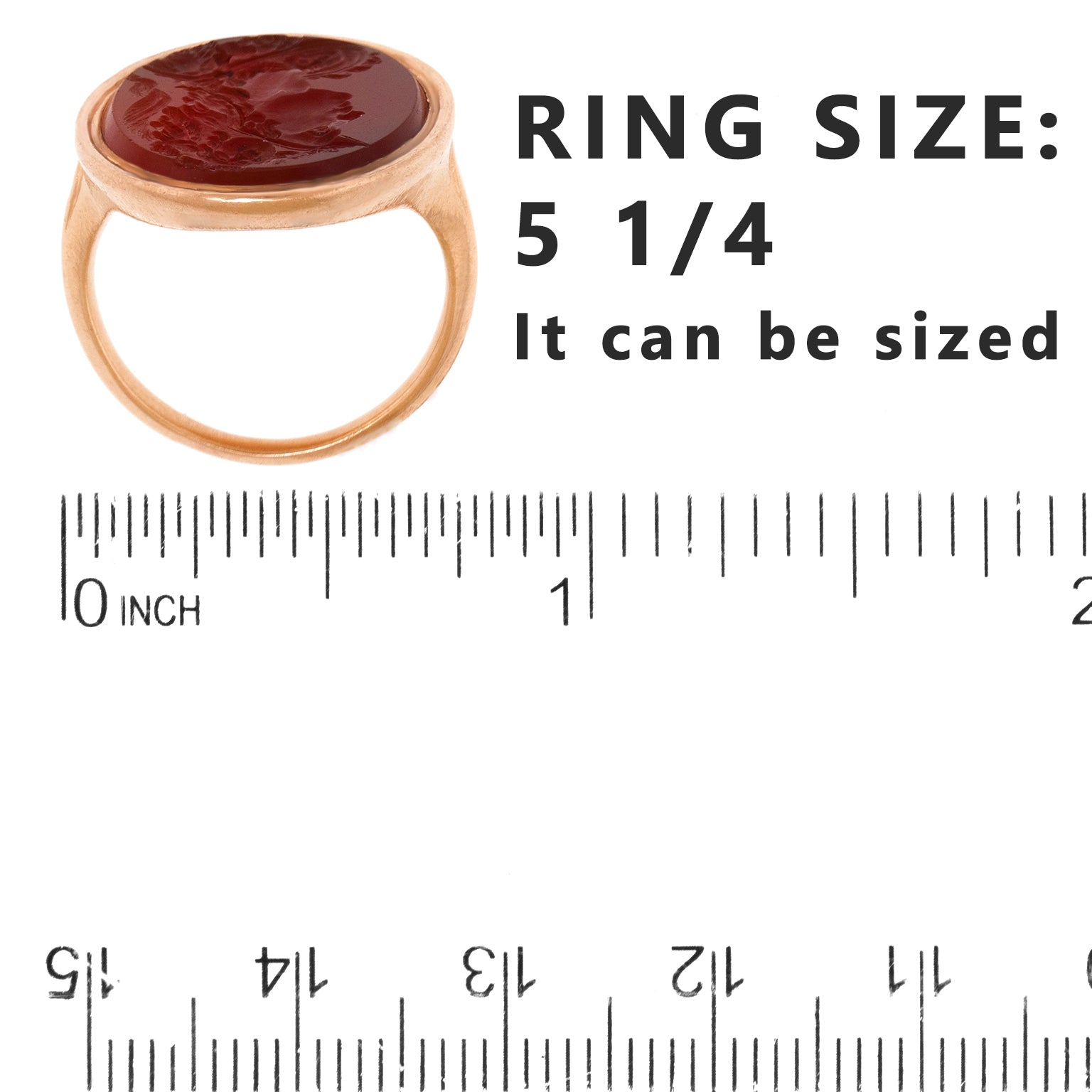 #25397 - Victorian Classical Intaglio Ring