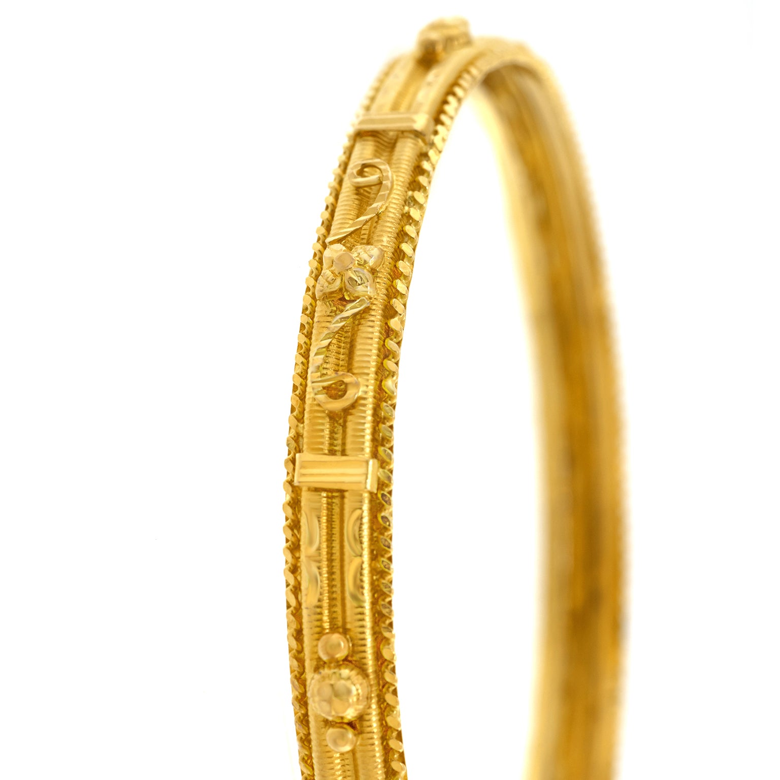 #25493 - High-Karat Gold Bangle