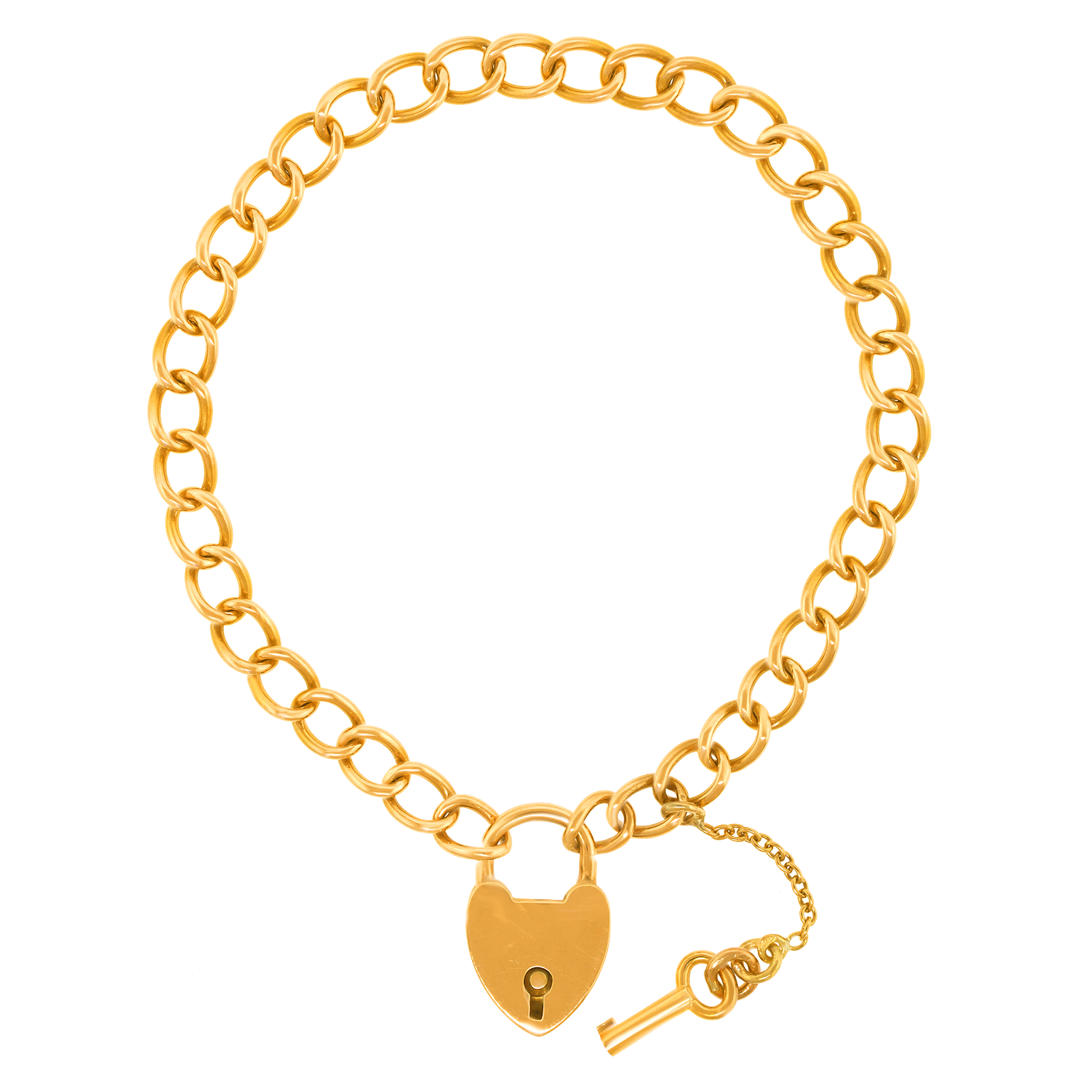#25518 - Art Deco Lock & Key Bracelet