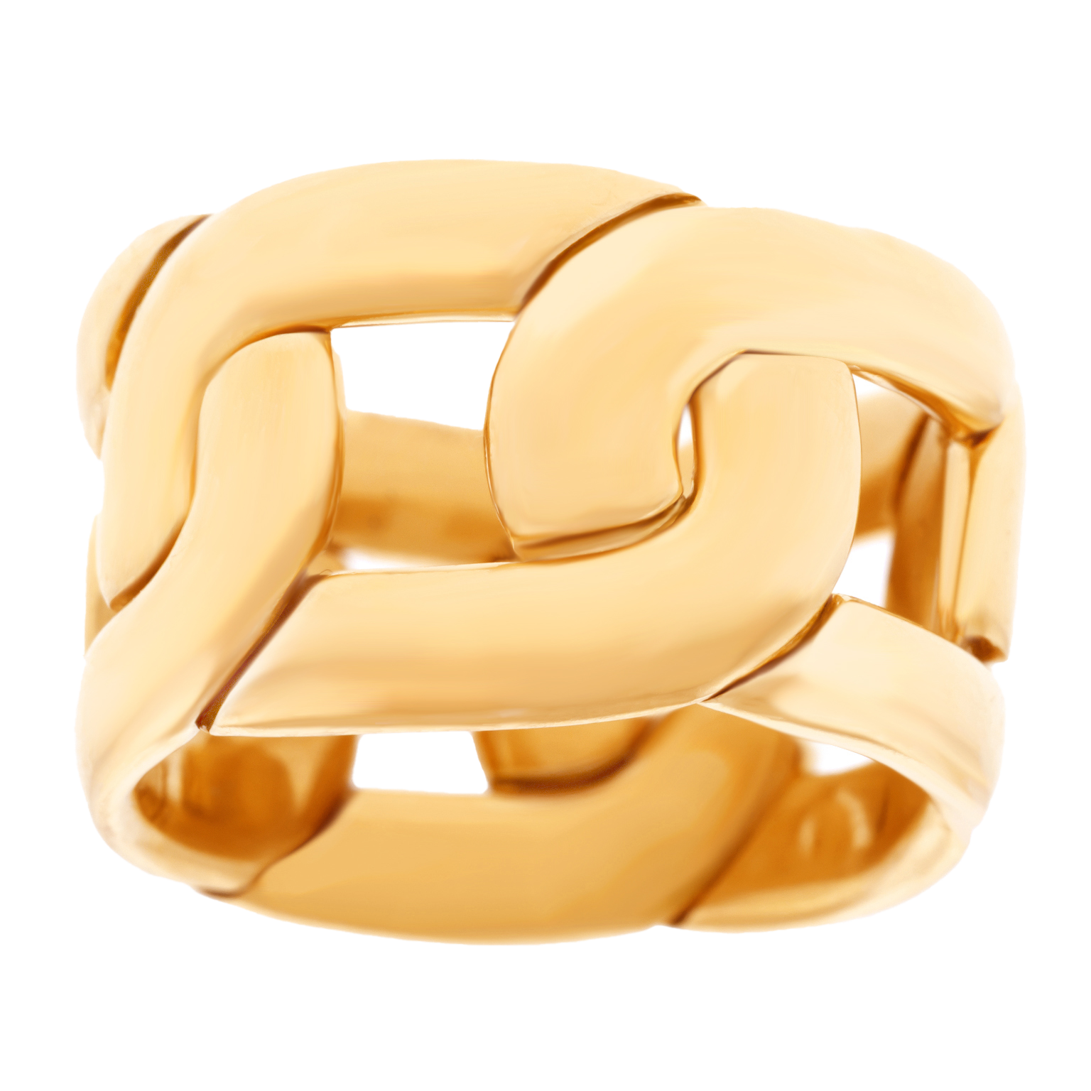 #25983 - Pomellato Chain Ring, Yellow Gold