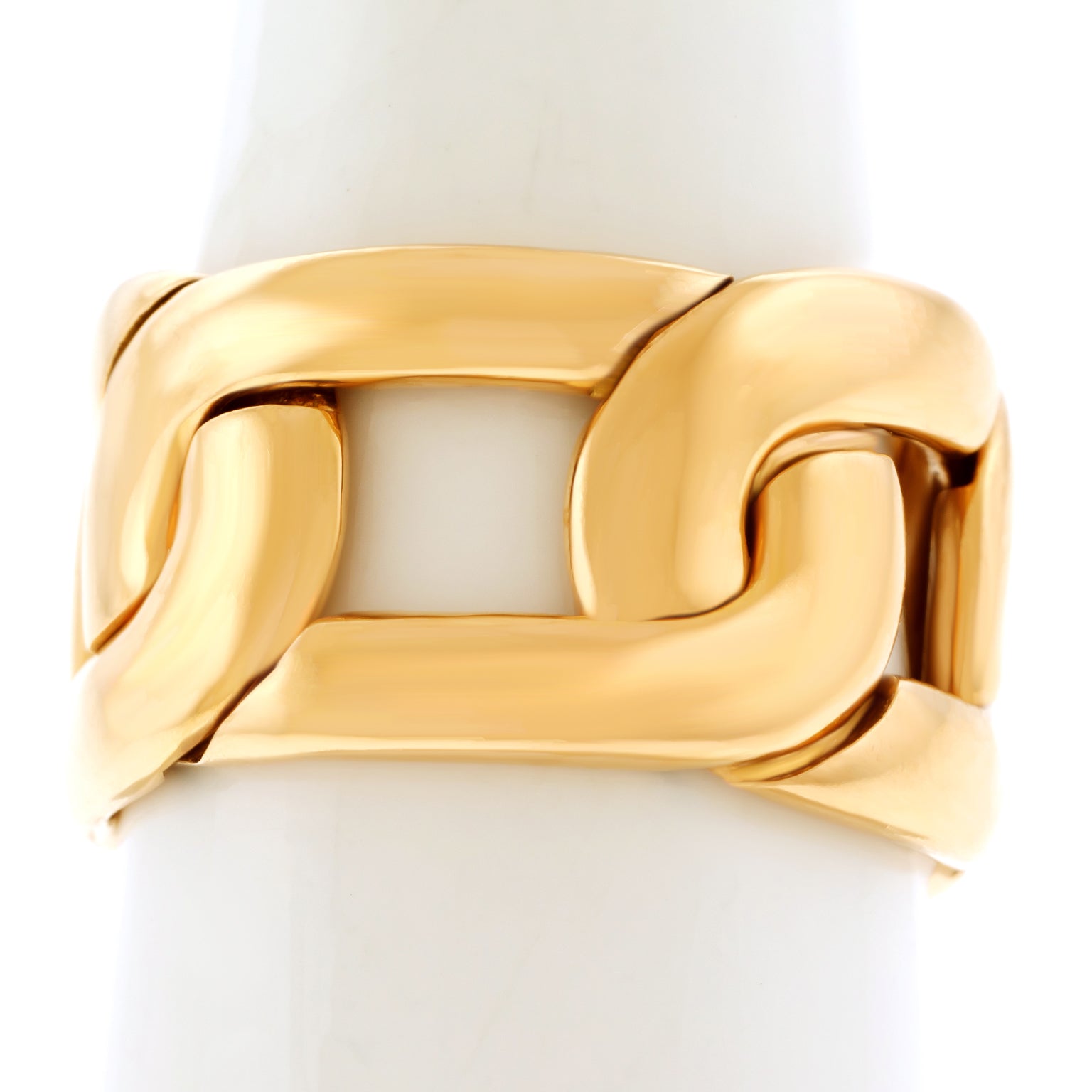 #25983 - Pomellato Chain Ring, Yellow Gold