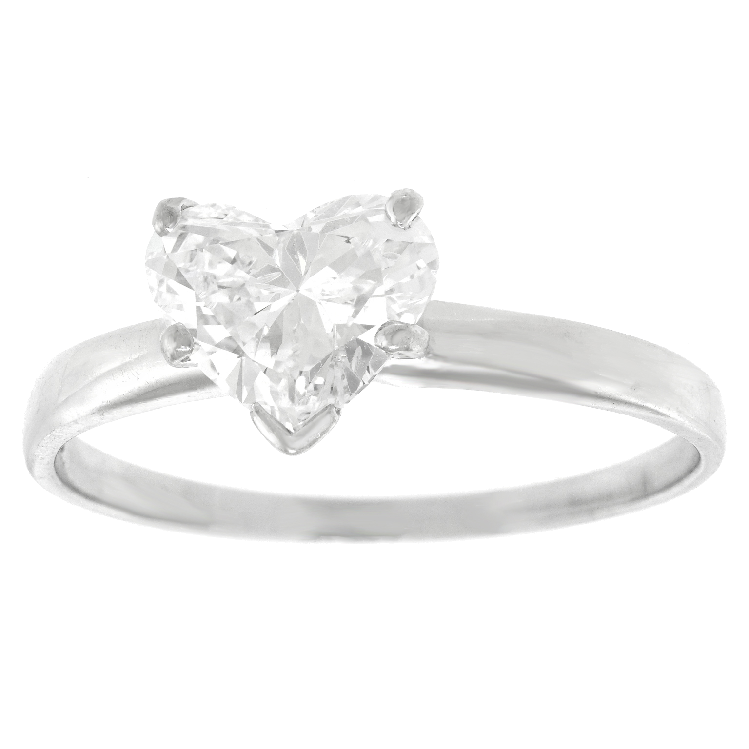 #26014 - 1.55 Carat Heart-shaped Diamond Ring