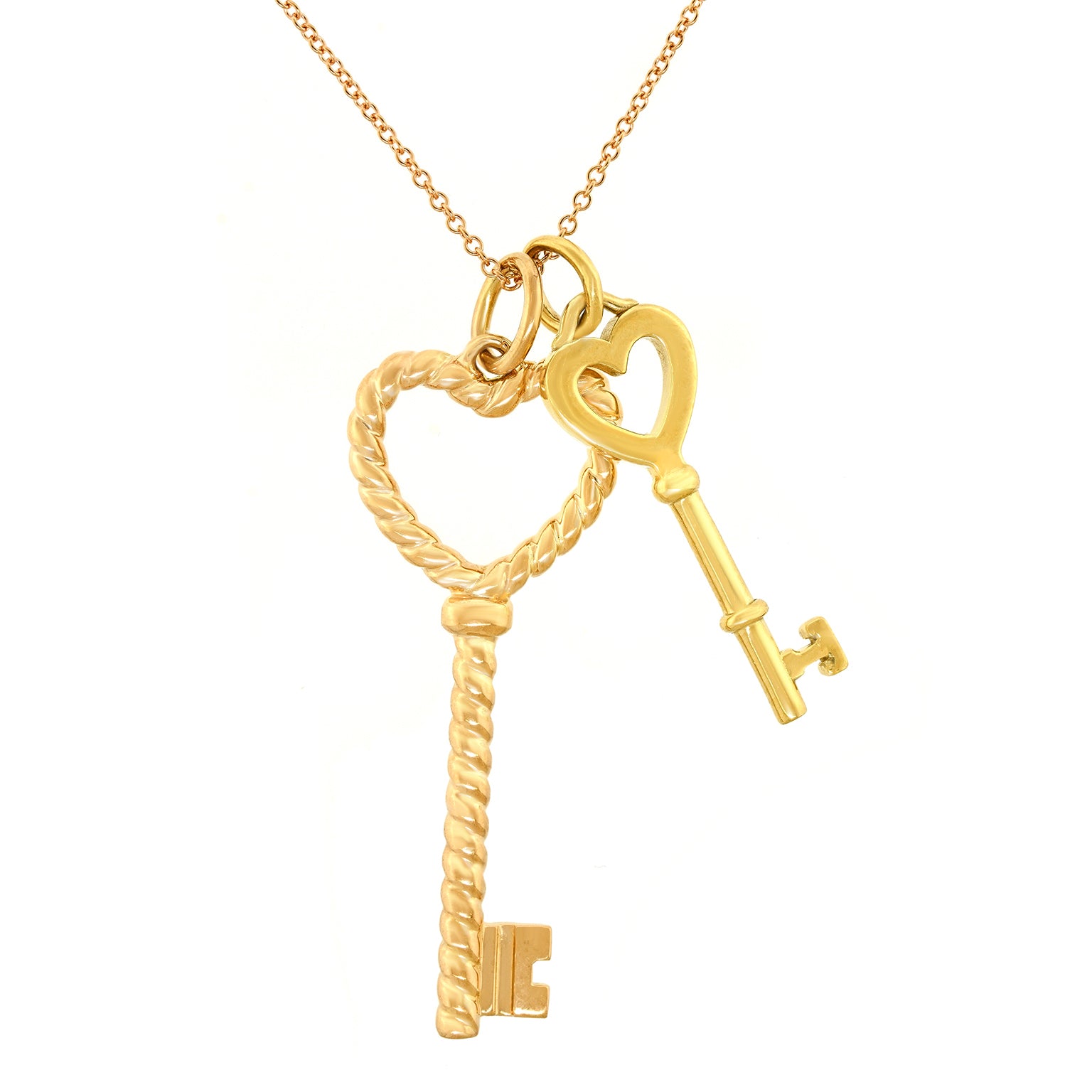 #26187 - Tiffany & Co. Keys Pendant Necklace