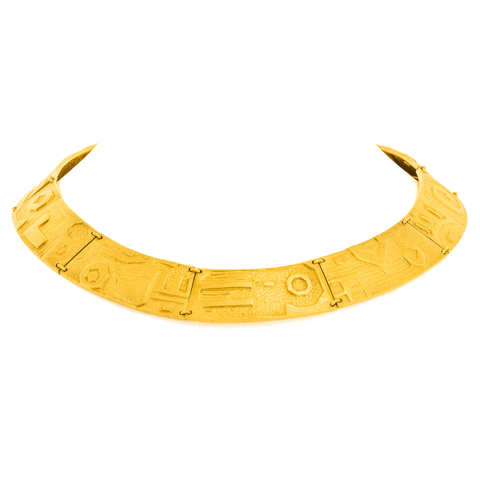 #26240 - Olga Finzi Extraordinary Modernist Necklace