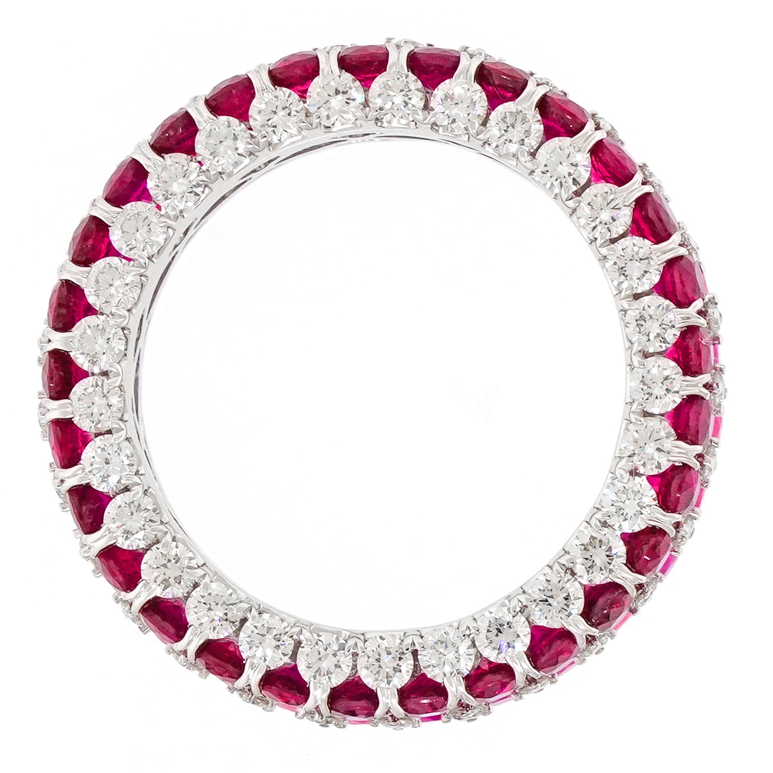 #27019 - Spectacular Ruby and Diamond Ring