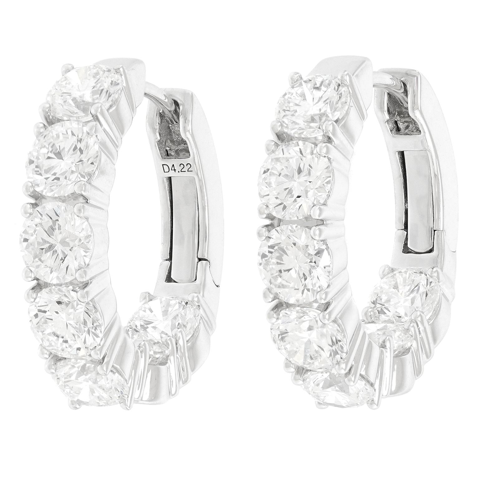 #27021 - Spectacular Diamond Hoops