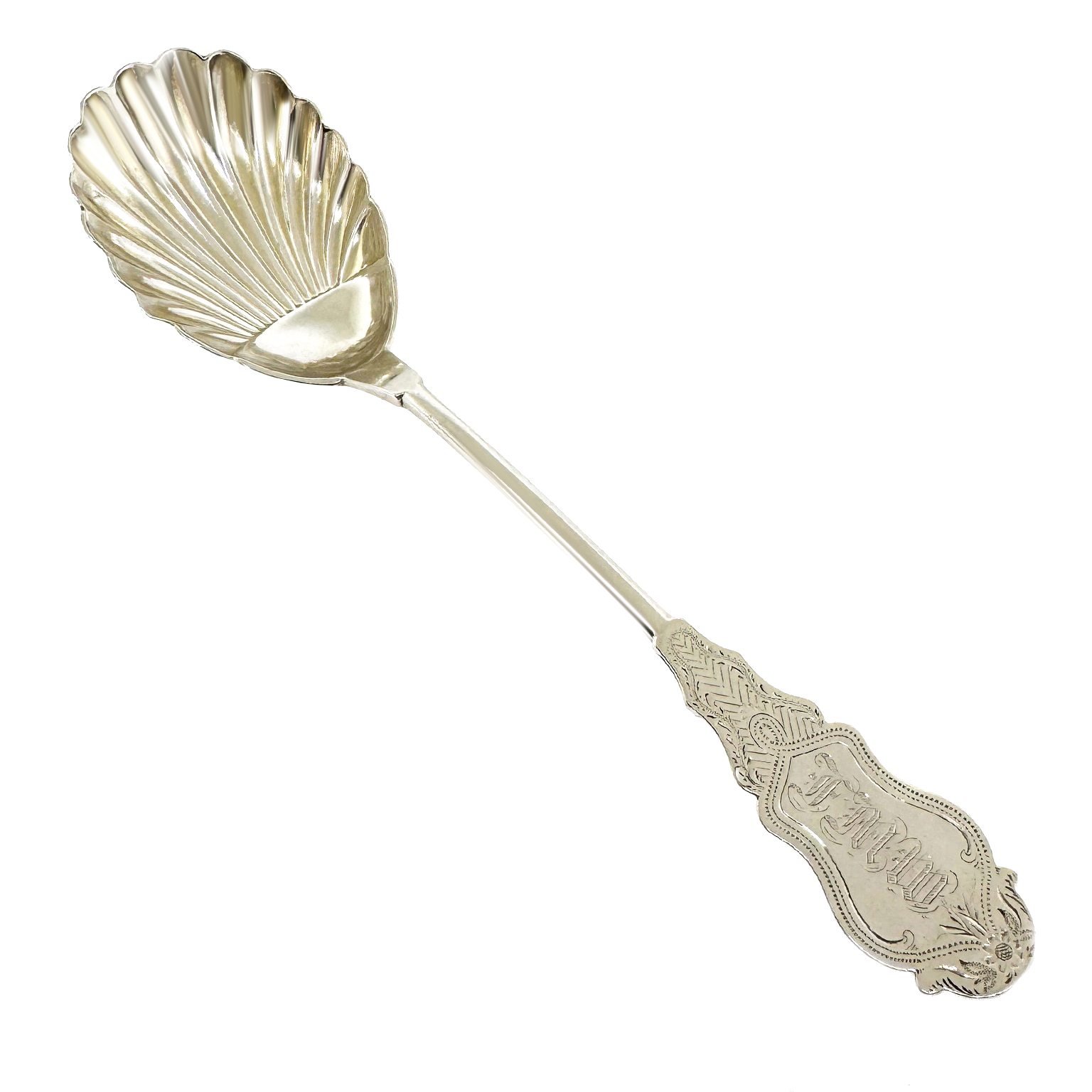 #26535 - Coin Silver Berry Spoon